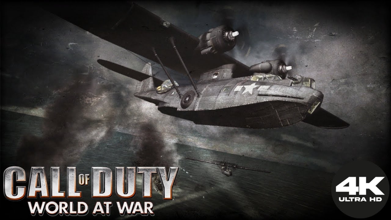 CALL OF DUTY WORLD AT WAR | Mission 11 "Black Cats" [4K UHD 60FPS ...