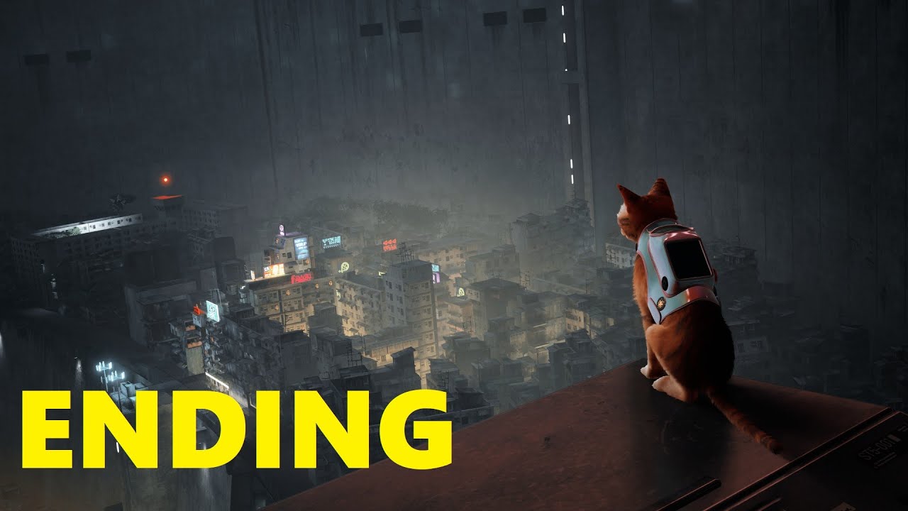 Stray PS5 Part. 3 Ending - YouTube