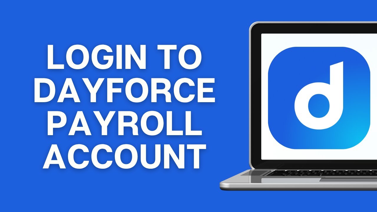 How To Login To Dayforce Payroll Account - YouTube