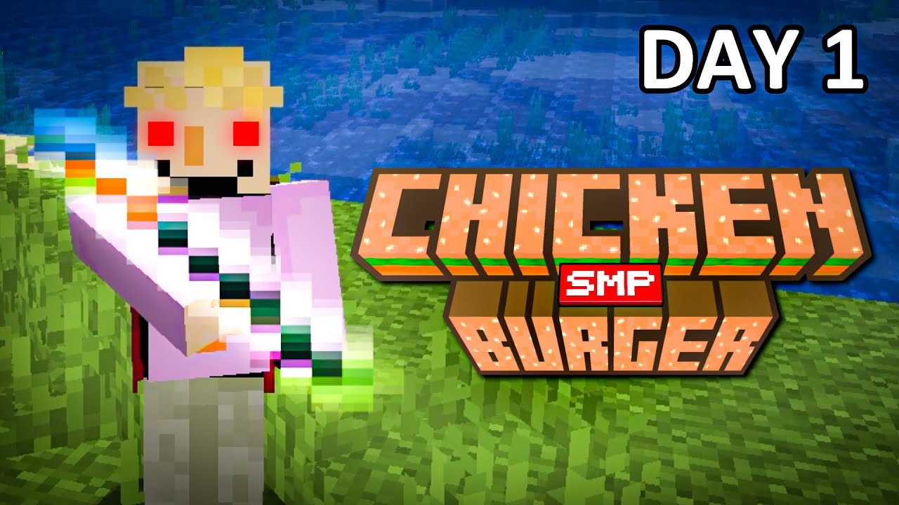 I Snuck Weapons Into My Friend’s SMP (CHICKEN BURGER SMP DAY 1) - YouTube