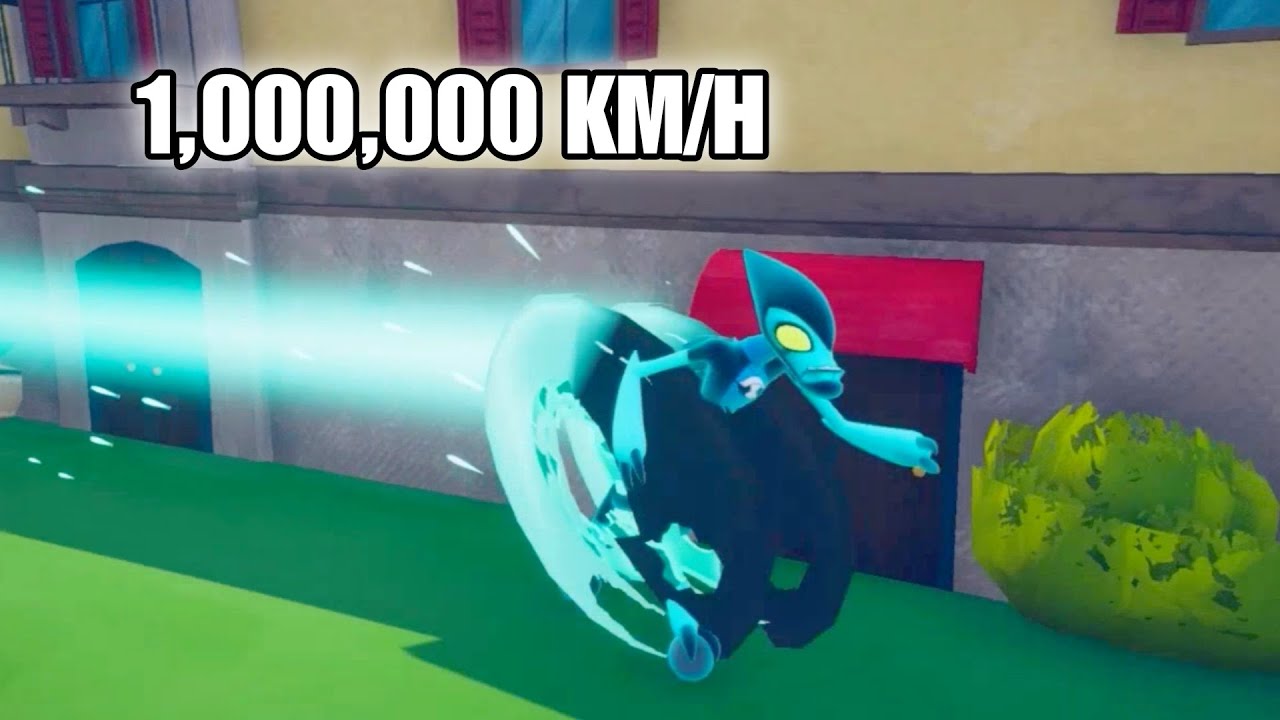 Breaking XLR8's Speed Limit in Ben 10 Power Trip - YouTube