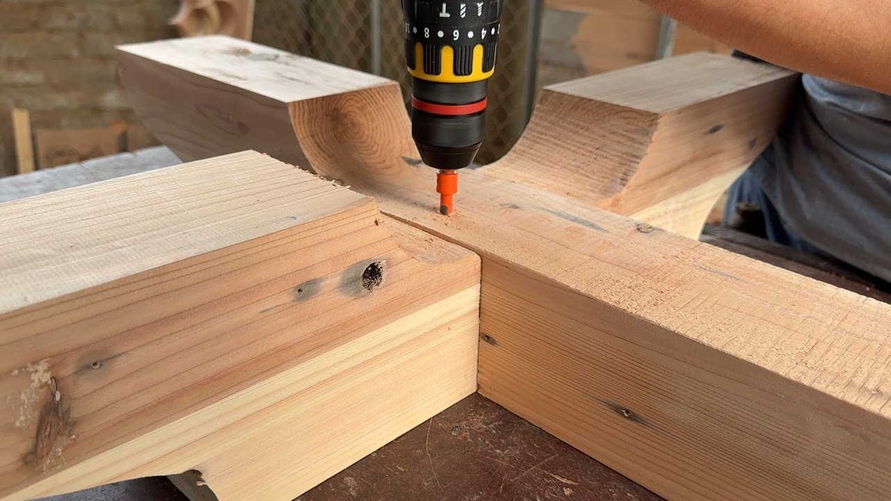 Super Big DIY Project From Waste Wood // Reuse Old Wood - YouTube