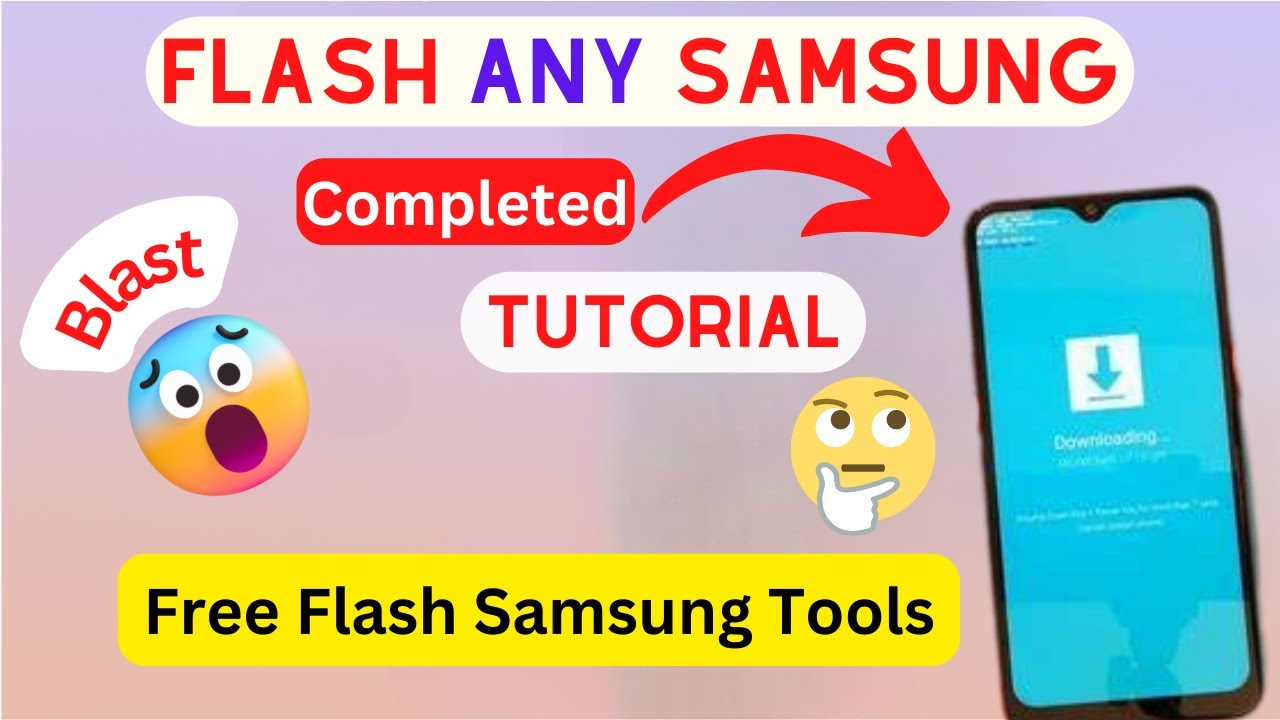 Free Flash Samsung Tools Tutorial | How to Install & Flash Samsung ...