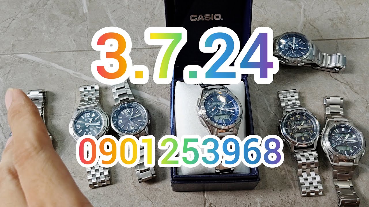 [3.7.24] Đồng Hồ Si - Casio Wave Ceptor Lineage Multiband6 Overland ...