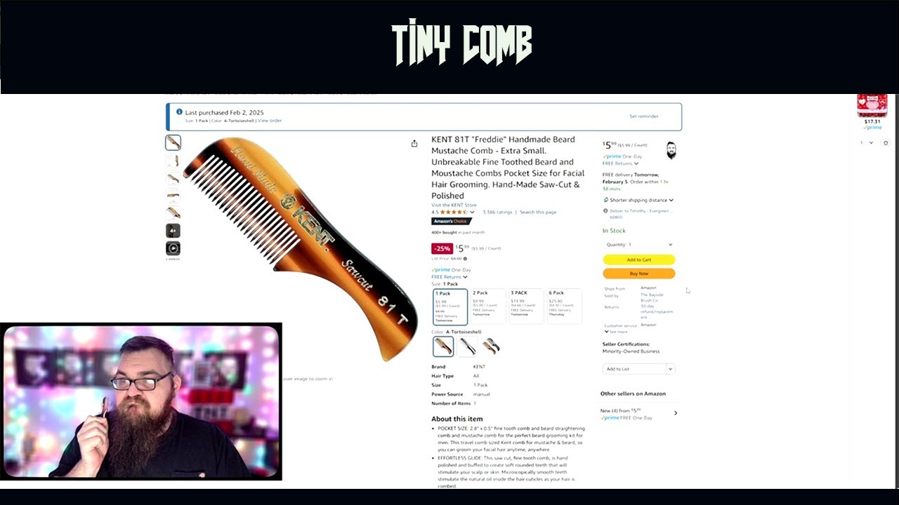 Tiny Comb Saga - YouTube