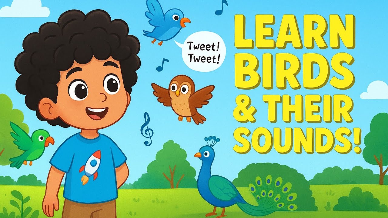 Amazing Birds Facts for Kids! 🦜 Fun Learning with Colorful Birds ...