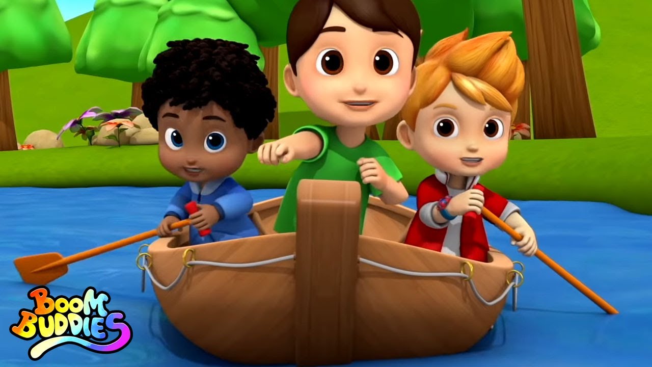 Rema rema rema tu bote rima infantil para niños en español - YouTube