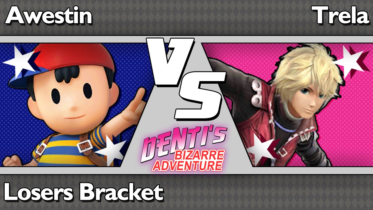 DBA3 Smash4 Wii U - Awestin (Ness) vs Trela (Shulk, Robin, Dr Mario ...