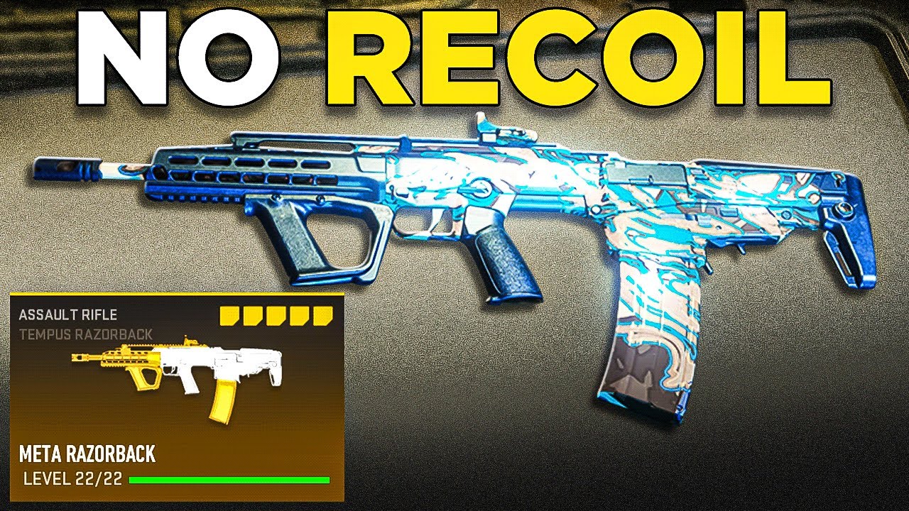 this TEMPUS RAZORBACK has *NO RECOIL* in Warzone 2! 😍 (Best Tempus ...