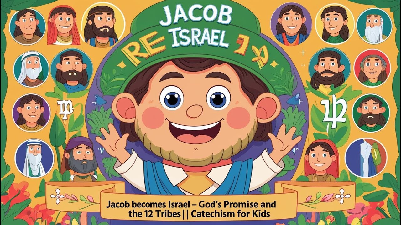 Jacob Becomes Israel — God’s Promise and the 12 Tribes | Catechism for ...