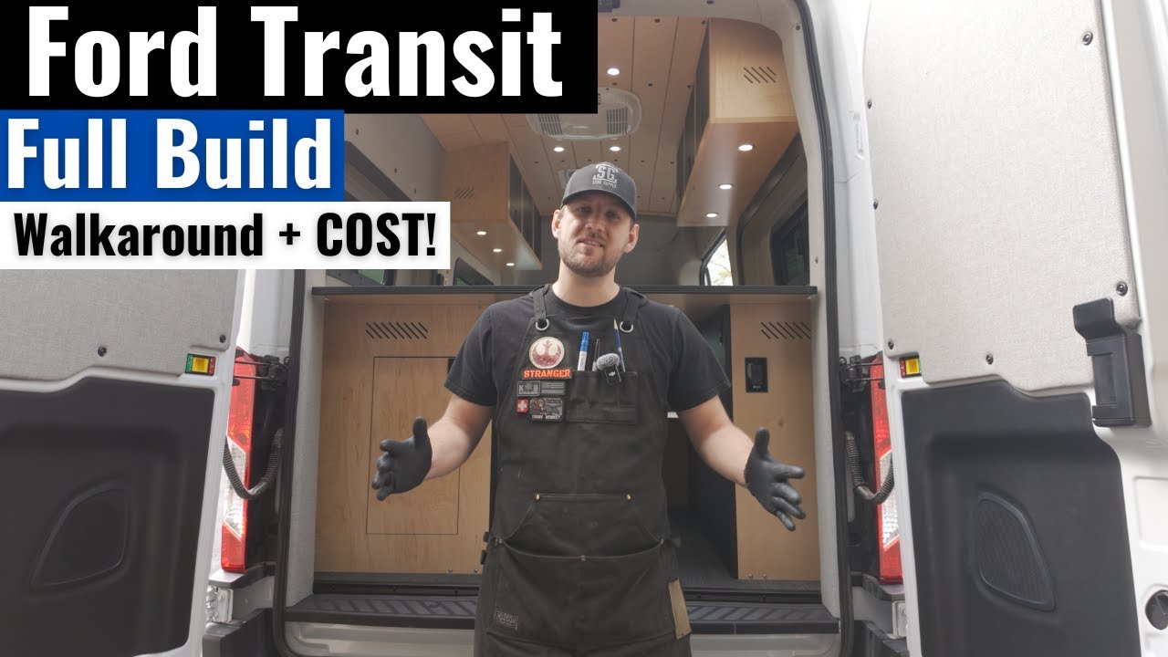 Promaster 148 High Roof Complete Build Walk Around and COST! | Serg ...