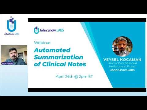 Automated Summarization of Clinical Notes - YouTube