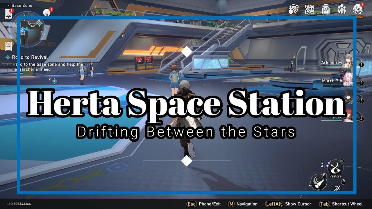 Honkai Star Rail // ARK-TS X 0002 (Herta Space Station - Drifting ...