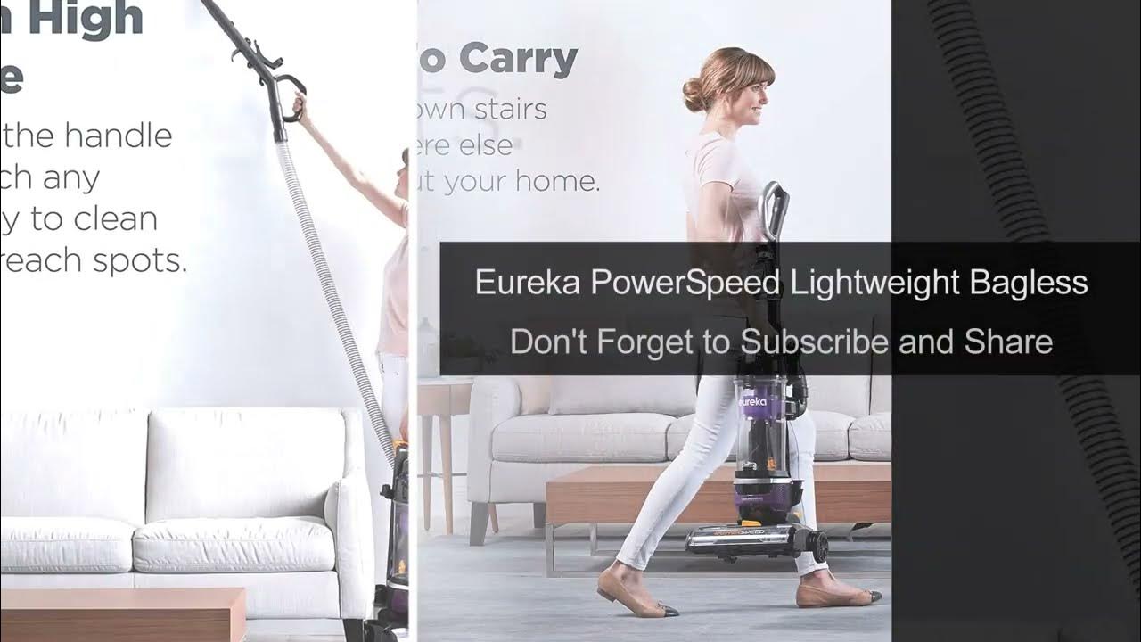 Eureka PowerSpeed Lightweight Bagless Upright Vacuum Cleaner with Pet ...