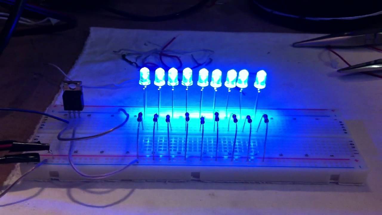 Music LED (Breadboard) - By STE - YouTube