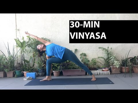 30 min Vinyasa with Vina Oca - YouTube