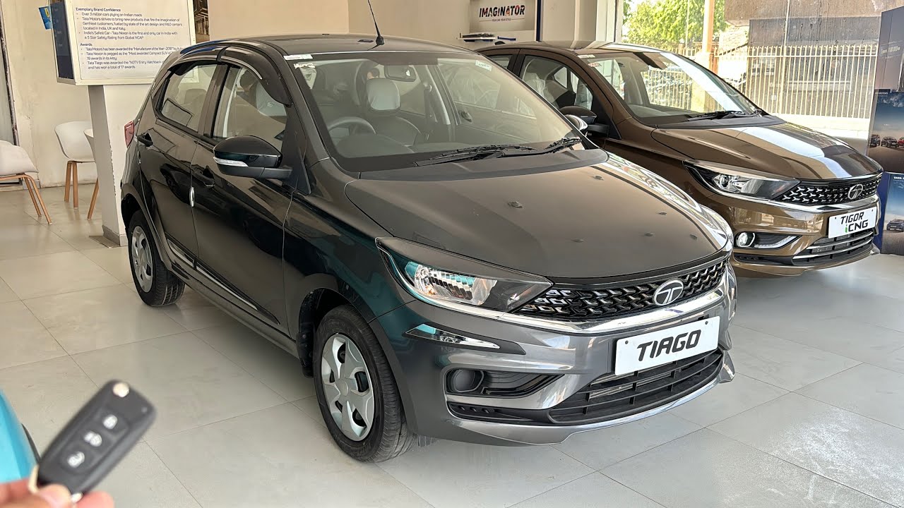 Tata Tiago XM CNG 2024 | Tiago XM CNG | Best CNG Car Under 8 Lakh ...