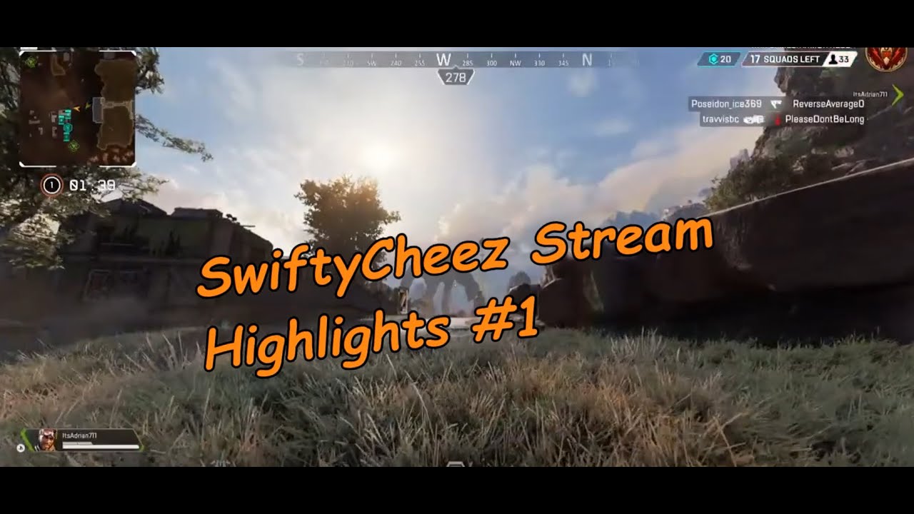 Swifty's Stream Highlights #1 (Apex Legends) - YouTube