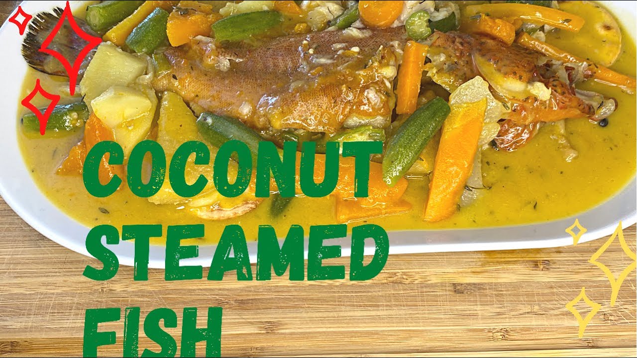 Coconut Steamed Fish|| Steamed Butter Fish|| Cooking With JoeBlack # ...