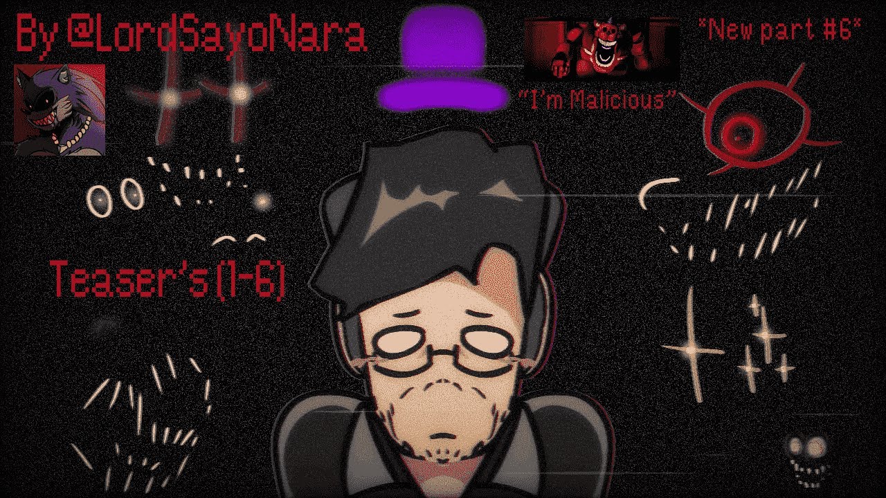 (outdated check desc) [FNF] BIRTHDAY ~ THE LAST CHAPTER Bite (FNAF 4 Mix Teaser) #1-6 - YouTube