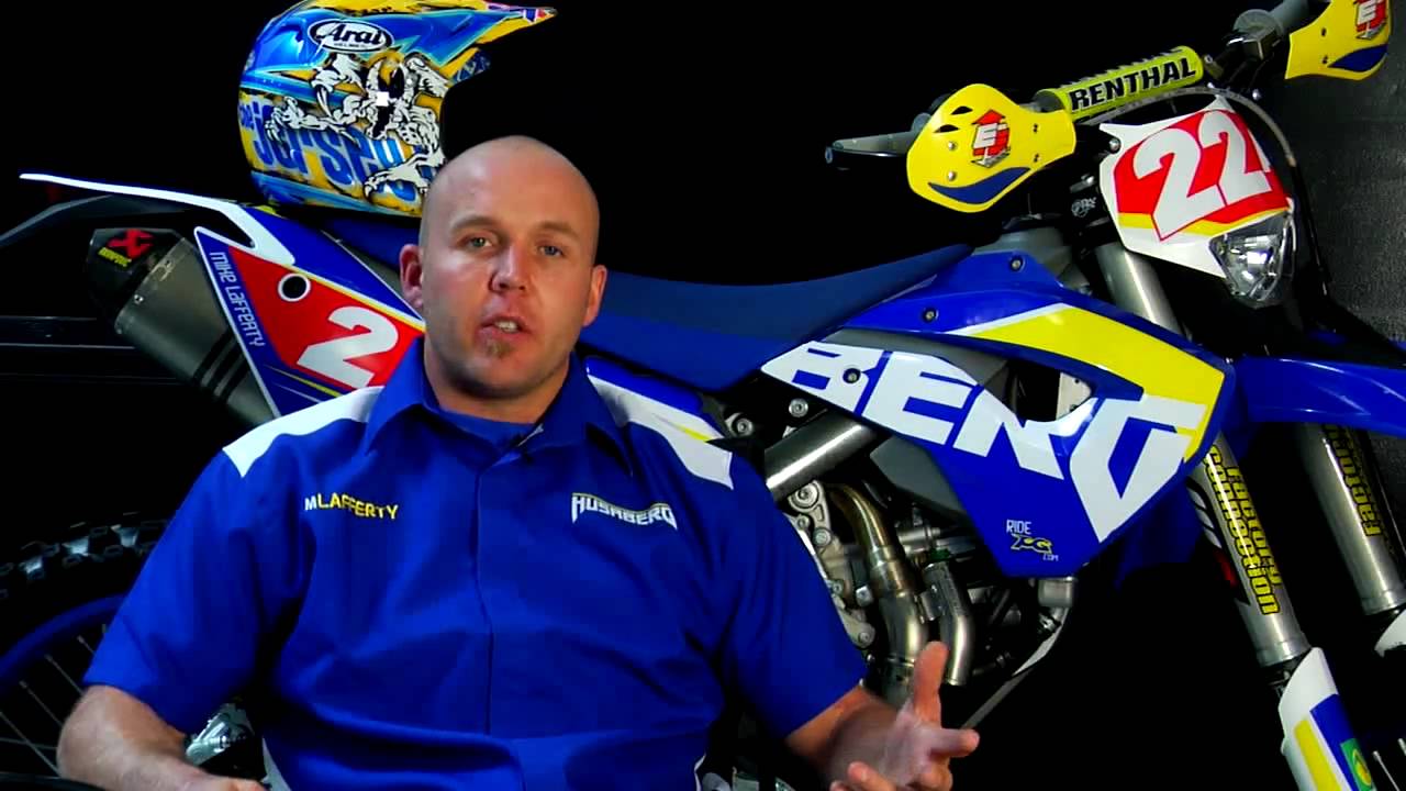 HUSABERG SEASON PREVIEW MIKE LAFFERTY - YouTube