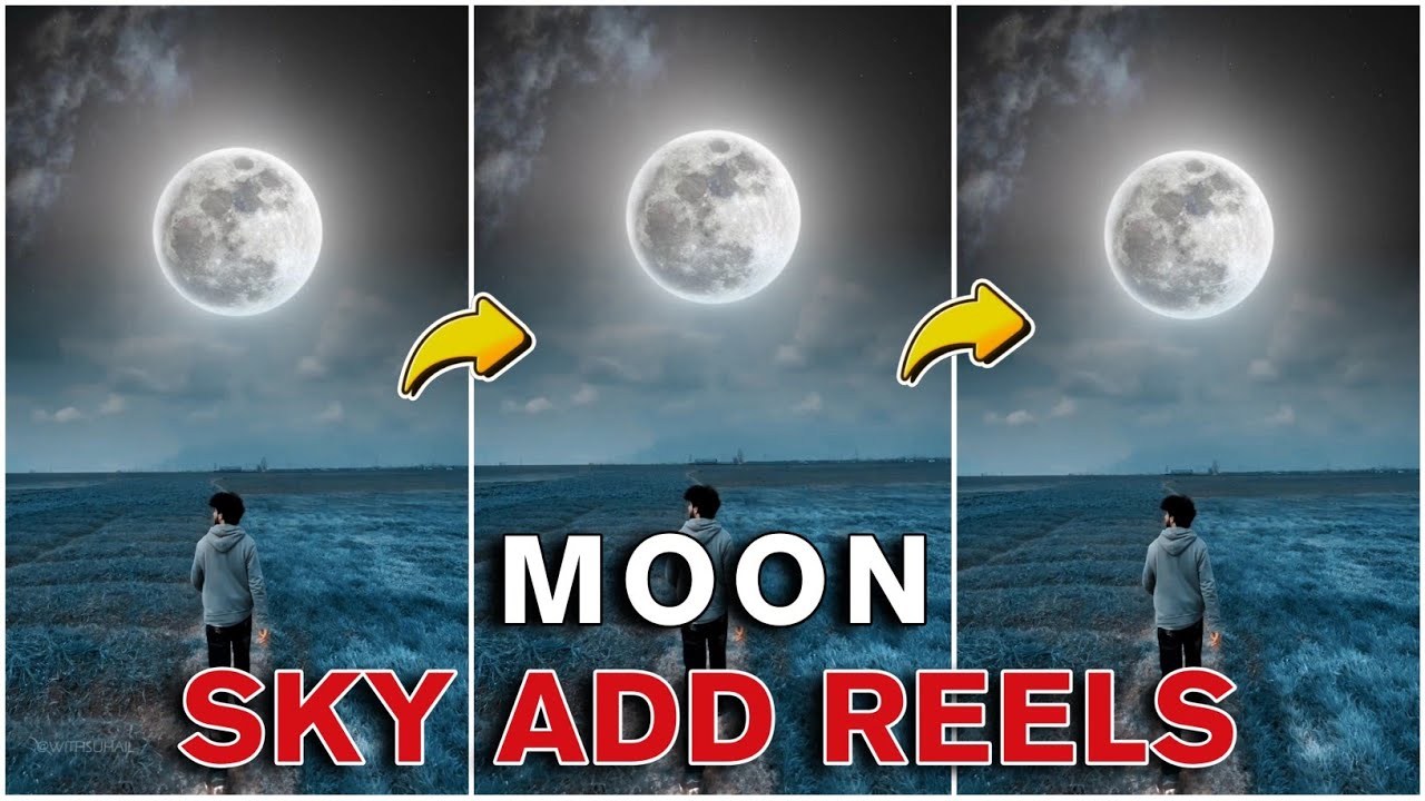 How To Make Trending Viral Moon Reels || Moon Reels edit Tutorial - YouTube