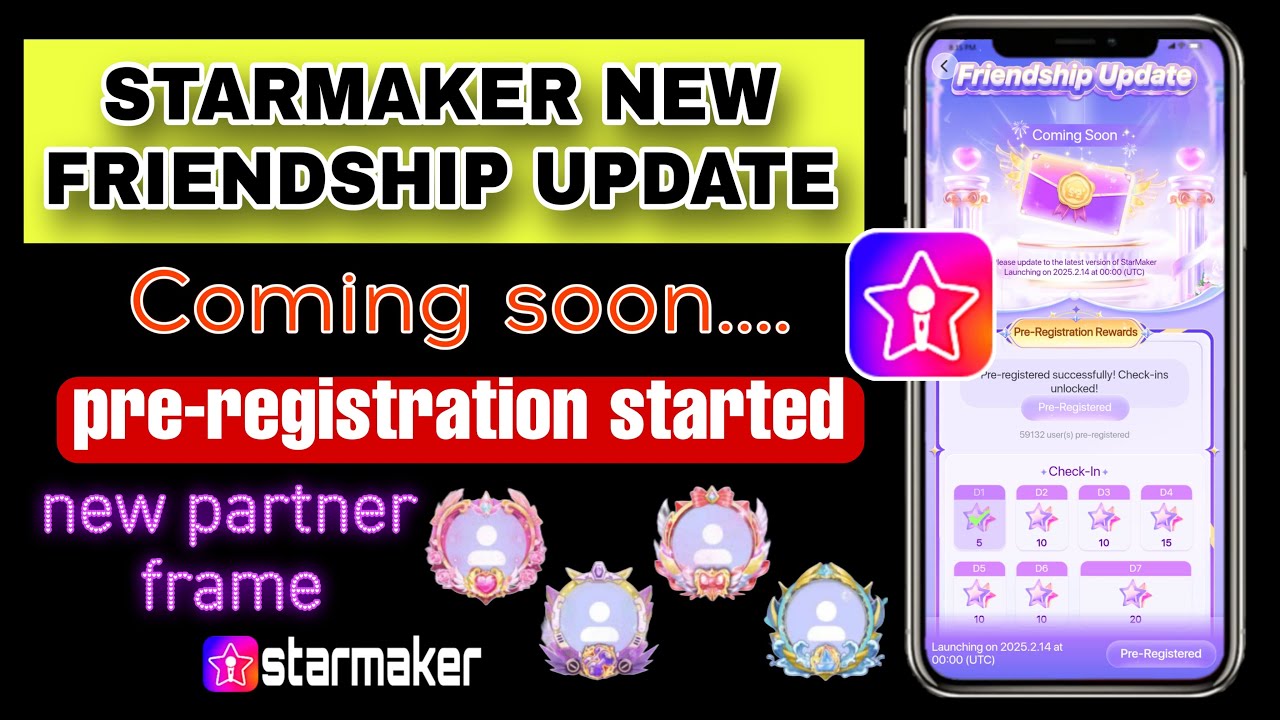 STARMAKER NEW UPDATE | FRIENDSHIP UPDATE | NEW LOOK ,NEW SETTING,NEW ...