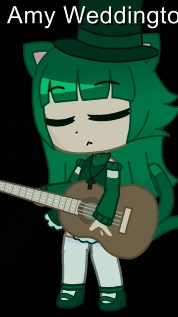 Amy playing Fantasy Of Waves in her Biwa (That reminds me of Biwaki ...