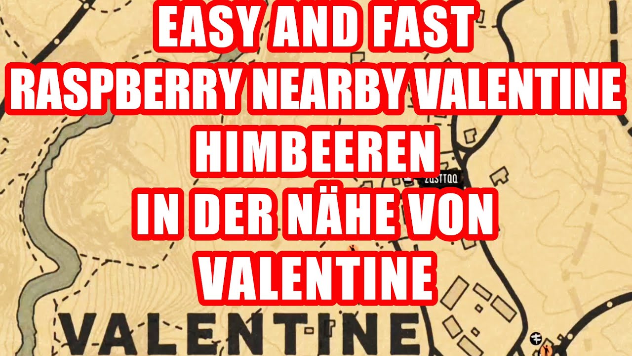 Himbeeren Raspberry nearby Valentine Dailys Red Dead Redemption 2 ...