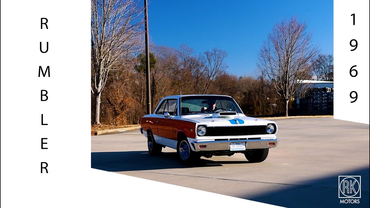 1969 AMC Hurst SC Rambler Scrambler - Stock 137947 - YouTube