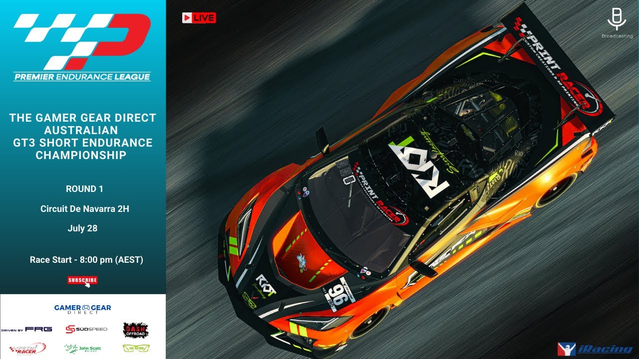 PREMIER ENDURANCE LEAGUE: AUSTRALIAN GT3 CHAMPIONSHIP SEASON 4, ROUND 1 ...