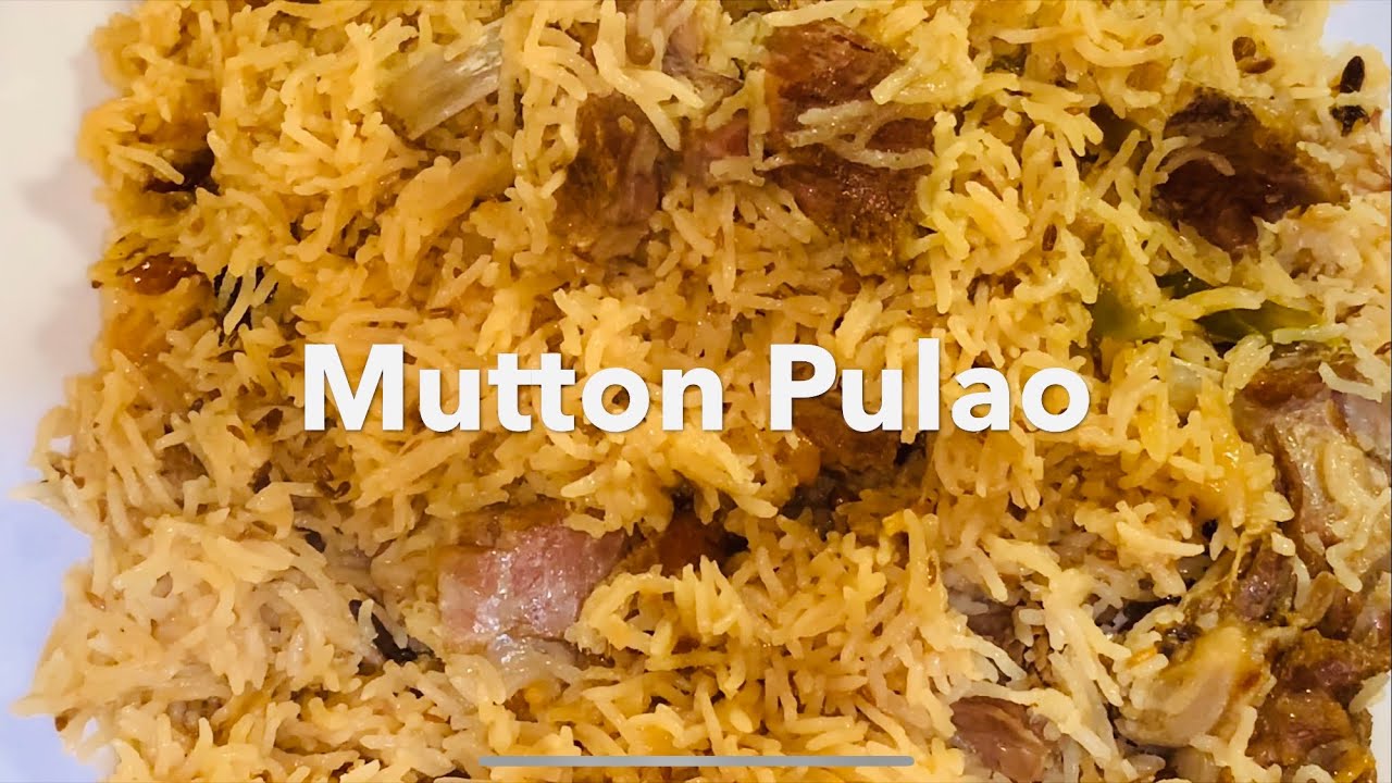 How To Cook Mutton Pulao Rice | Gosht Waly Chawal Recipe | Yakhni Pulao ...