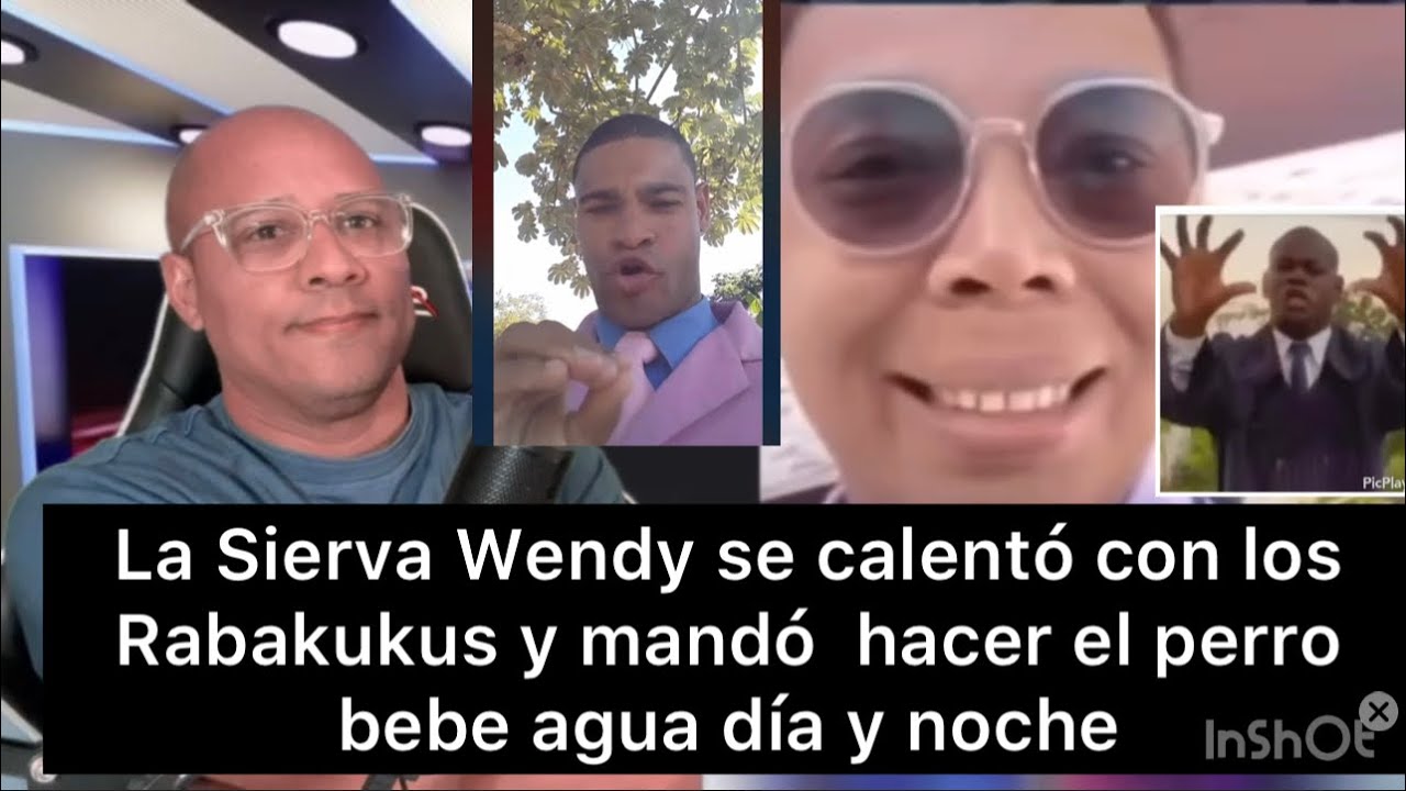La Sierva Wendy manda a los hombres hacer el perro bebe agua día y ...