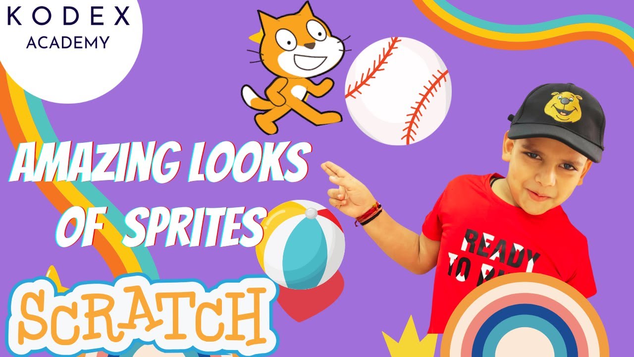 🎨 Create Amazing Sprite Looks with Looks Blocks | Scratch Tutorial for ...