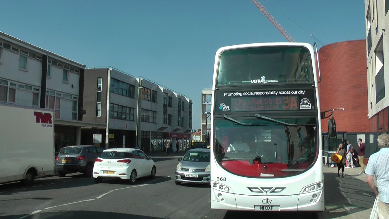 Oxford bus 3A Templars Square to Rose Hill. - YouTube