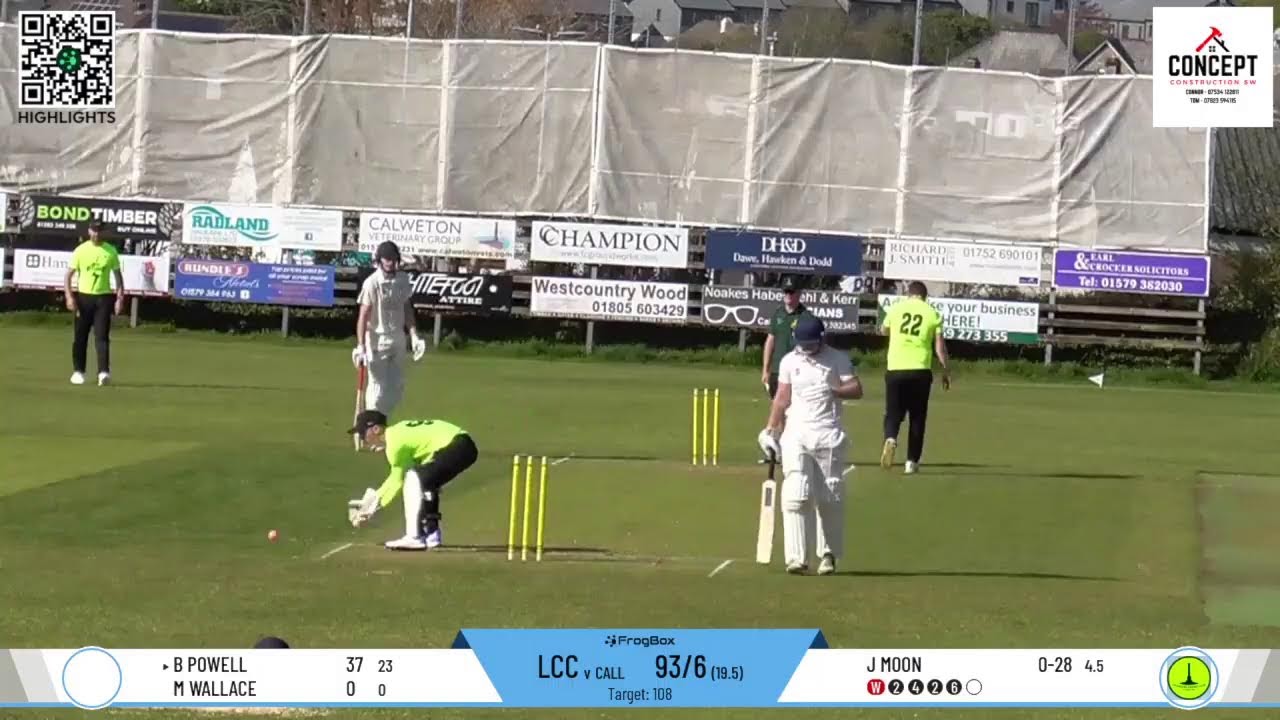 Liskeard CC 1st XI v Callington CC 3rd XI - YouTube