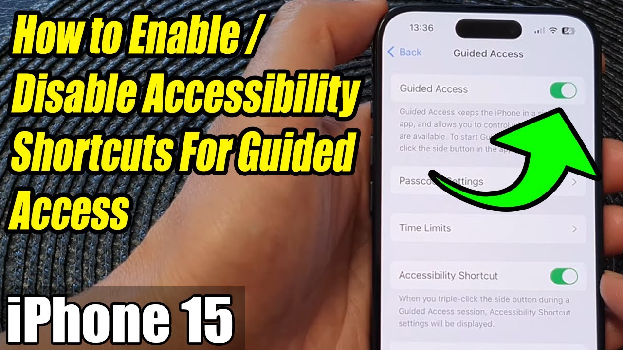 iPhone 15/15 Pro Max: How to Enable/Disable Accessibility Shortcuts For ...