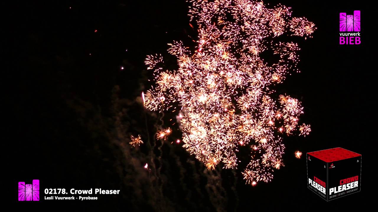 Crowd Pleaser - Lesli Vuurwerk - Pyrobase - vuurwerkbieb.nl - YouTube