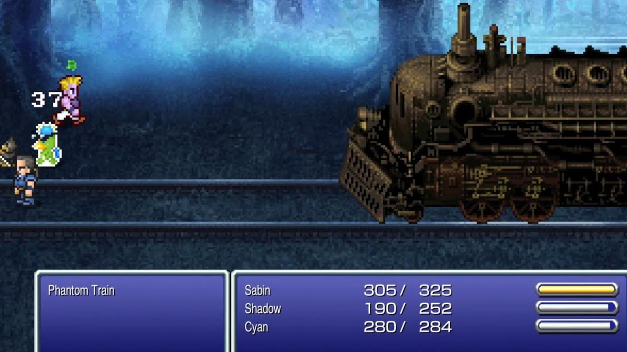 Sabin and The Phantom Train | Final Fantasy 6 Pixel Remaster [Part 3 ...