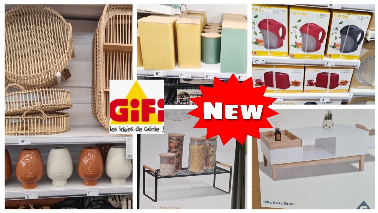 GIFI😮100% NOUVEAUTÉS 06.08.22 #gifi #arrivages #bonplan #discounts # ...