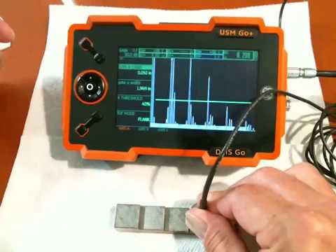 USM Go+ Thickness Measurement and AutoCal - YouTube