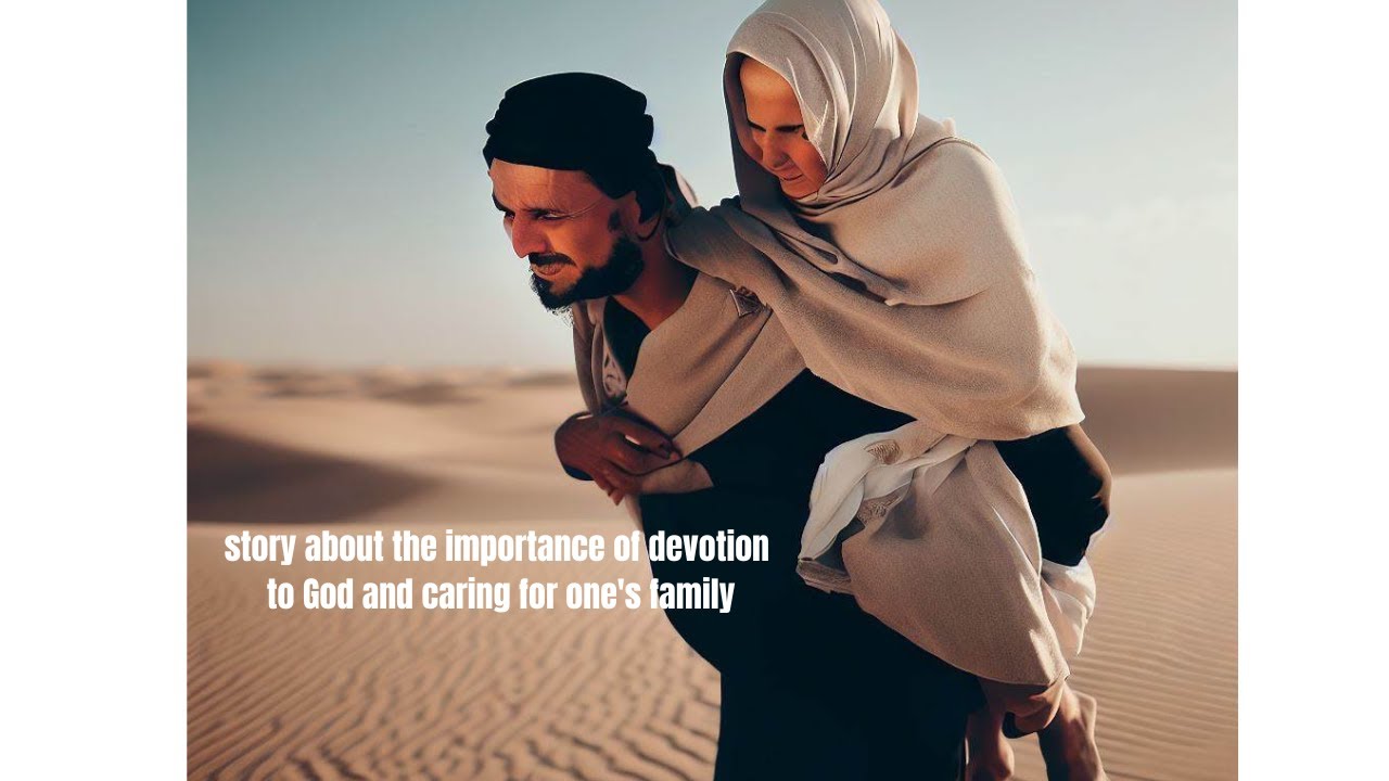 An Islamic story about the importance of devotion to Allah and caring ...