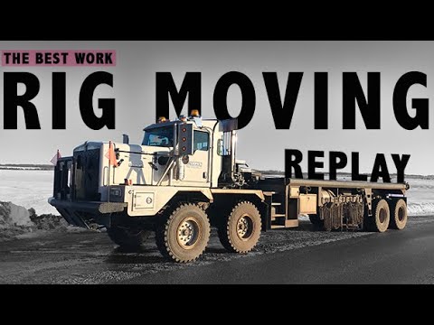 RIG MOVING IN THE CYPRIS SOW JAN 27 2020 - YouTube