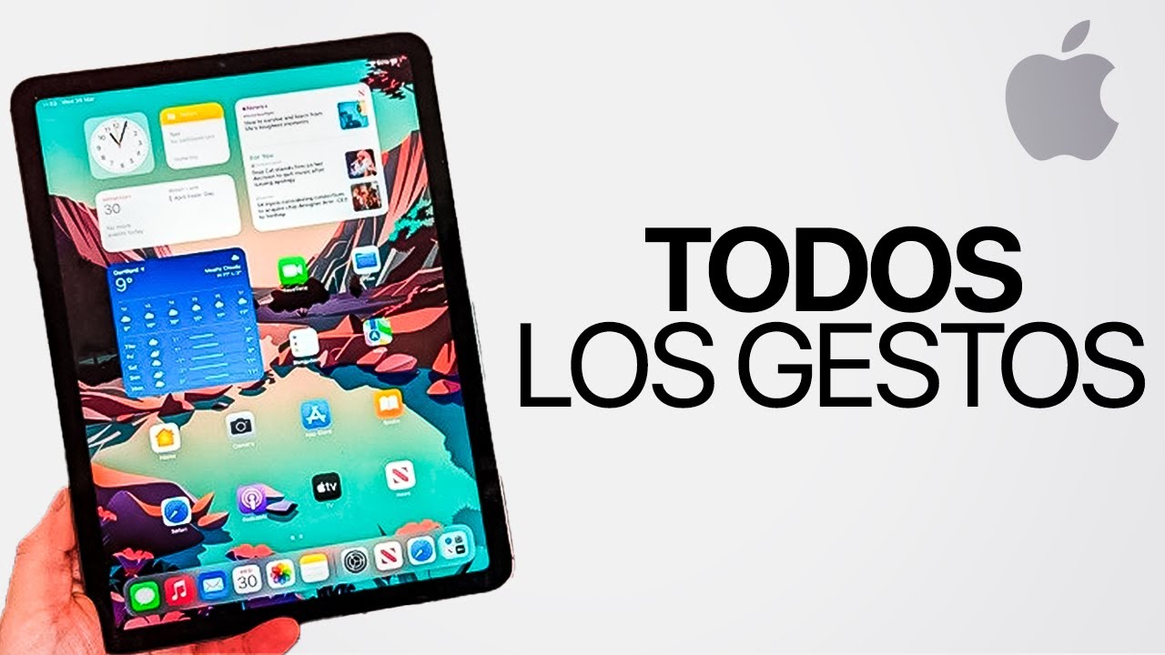 TODOS los GESTOS de iPad | ¿Como son los gestos de iPad? - YouTube
