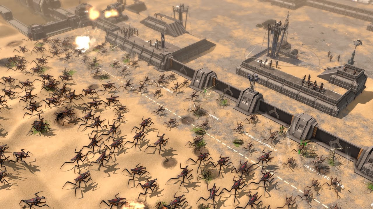 Starship Troopers - Terran Command - Brico 3 - Operation High Tide ...