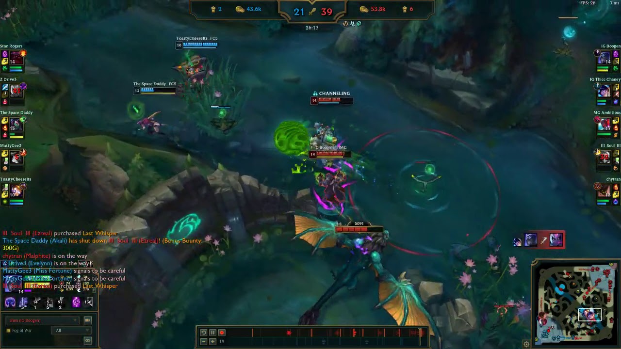 Shen Ult to Get Drag - YouTube