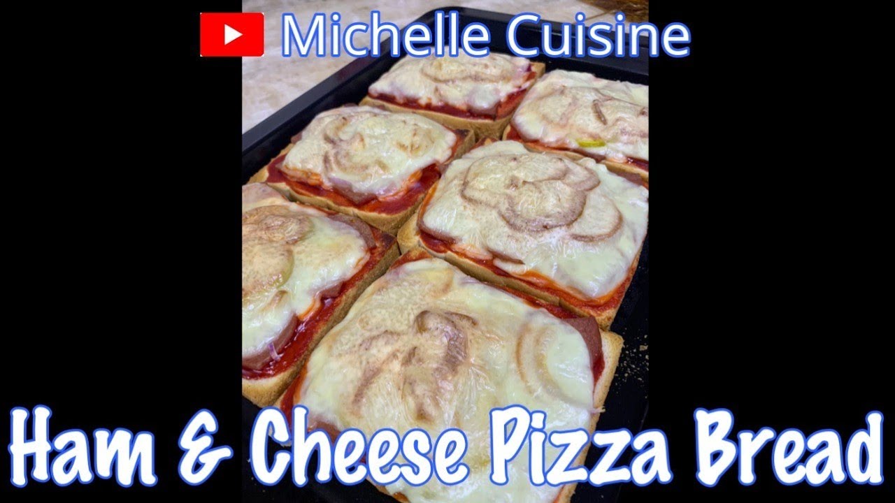 Easy Ham & Cheese Pizza Bread - YouTube