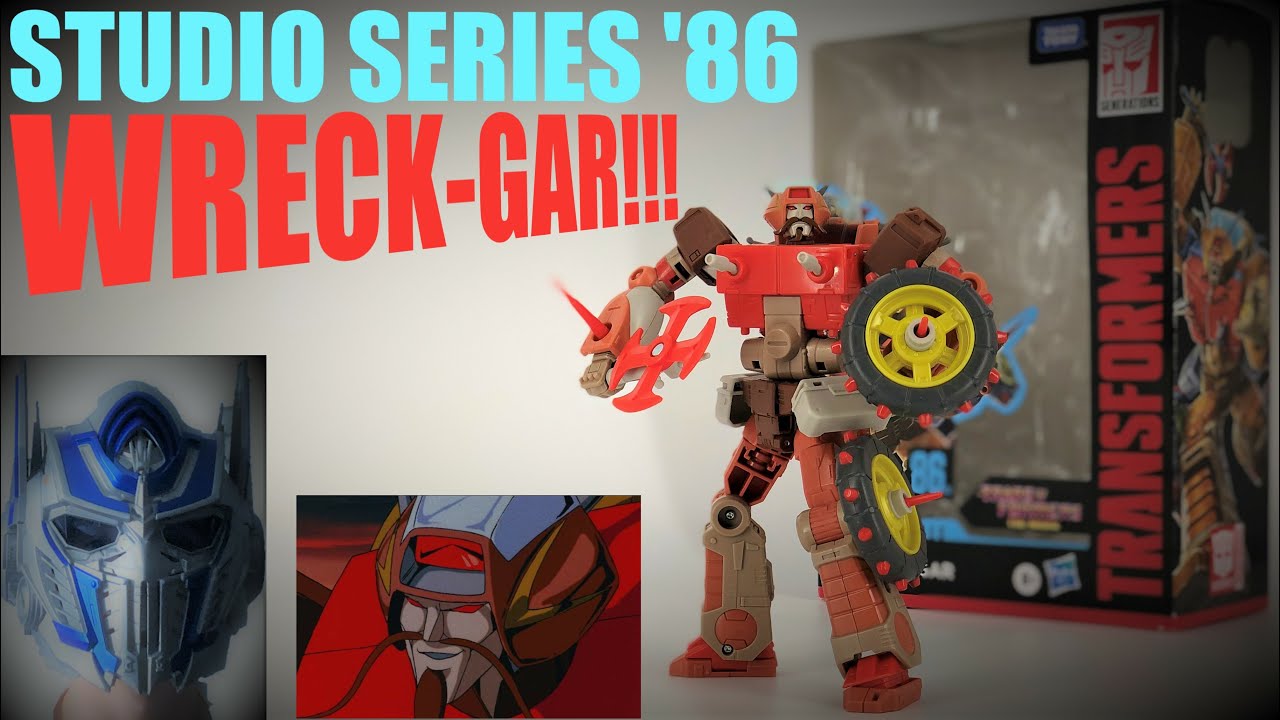 Transformers Studio Series '86 - Wreck-Gar Review - YouTube