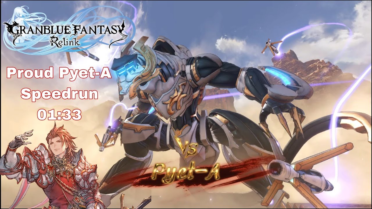 GRANBLUE FANTASY: Relink [PS5] - Pyet-A Speedrun 01:33 (Percival POV ...
