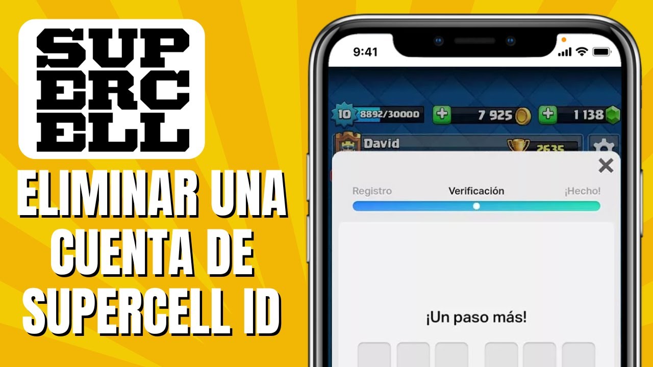 Cómo ELIMINAR Una Cuenta De Supercell ID - YouTube